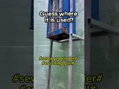 Guess where it is used? #sewage #sewagetreatment #sewagewater #sewagepump #sewagetreatmentplant
