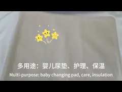 China Custom Baby Diaper Pad With Far-Infrared Heater Baby Pad for sale