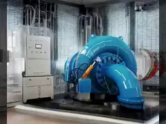 China Turbine Type Horizontal Francis Turbine Francis Hydro Turbine for Hydroelectric Power Generation for sale