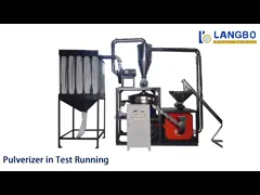 Plastic pulverizer miller grinder machine