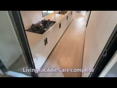 Custom Size Two Story Aluminum Floating Hotel Houseboat With Bathroom