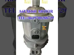 China Rexroth Replacement Piston Motor A6VM200 Hydraulic Piston Motor A6VM200MA/63W-VAB020-(T0) for sale