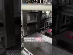 Aluminum chip gas fired melting furnace production line