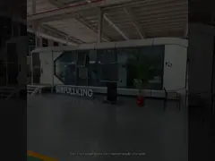 China Eco Friendly Tiny Capsule House 11500x3400x3400mm Steel Structure 12KW Power for Outdoor Hotels for sale