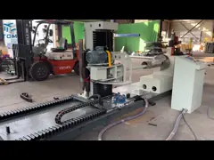 Steel filter vessel interior PLC automatic polishing machine polisher