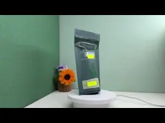 Premium Foil Lined Window Custom Stand Up Pouch Packaging For Candy Gum Food Packaging