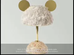 Bear Shape Height 450mm Diameter 300mm Led Bedside Table Lights