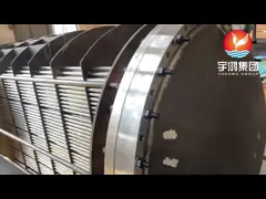 중국 ​​해상 열교환기 튜브 번들 ASTM B111 C71500 튜브 (Ø19.05mm), 산성 환경 대응 판매용