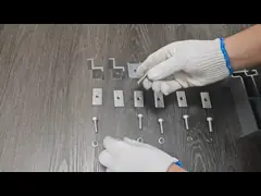 Flat Roof Incline Solar PV Mounting Systems 1200mm PV Mounting Rail MRA3