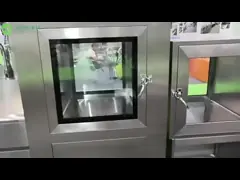 Ατσάλινο κουτί με αποστείρωση UV. Φαρμακευτική και εργαστηριακή χρήση.