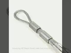 25KN 30KN 50KN 75KN Mesh Sock Joints For Conductor Easy Expansion