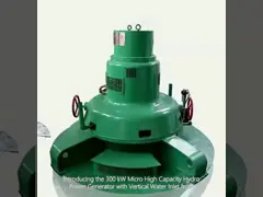 China Brushless Excitation Custom Hydroelectric Equipment with Copper-core Cables for Pelton Hydro Turbine and Pelton Water Wheel for sale