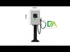 Household And Commercial 20KW 30KW 40KW Post Single-Gun DC Electric Vehicle Fast Charging Pile
