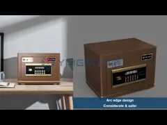 YB-N7-25-office safe box -coffee electronic lock
