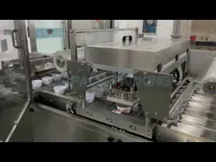 High Speed Tray Sealing Capping Machine For Rice Pudding Bowl
