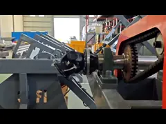 China LDPE Open Flame Rock And Roll Machine Plastic Rotomolding Machine For Water Tank 1320 Gallon for sale