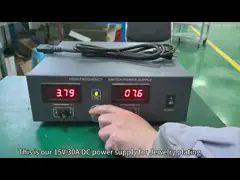 Electroplysis Power Supply 15v 30a Hard Chrome Nickel Zinc Copper Sliver Plating Rectifier