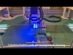 Linea di assemblaggio del modulo Lifepo4 del pacchetto batterie completamente automatica e semiautomatica