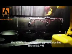 China Electrostatic Spray Gun KOSO Valve Coating Line Large Valve Line For Single Layer Coating In Industrial for sale