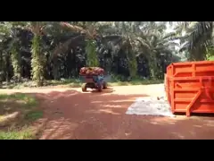China Front Axle 4WD Palm Oil Tractor Wheelbase 2150mm and Rear Axle 4WD for sale