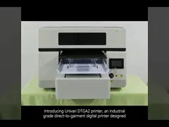 Impresora de escritorio de tamaño A2 Impresora digital de camisetas Dtg Impresora Dtf