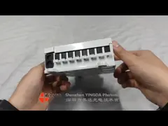 China 8 Ports SC Fiber Optic Distribution Box  Go Through Design In FTTH GPON CATV for sale
