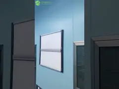 China 1.2mm Stainless Steel Plate Instrument Cabinet with Glass Window Swing Door for sale