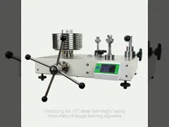 China OEM ODM Dead Weight Tester Self Weight Testing Piston Pressure Gauge YWT Series for sale