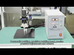 二重点溶接 バッテリータブスポット溶接機 手動スポット溶接