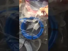 China PU - C Compact One Touch Fitting Mini Fittings Pneumatic Fitting Air Plastic Fitting  Tube Union Straight Sanmin for sale