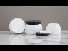 中国 SRSP1 50g 100g インジェクション カラー プラスチック PP ダブルウォール 円形容器 ボディクリームの容器 販売のため