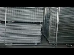 China 32mm Frame Tube 2.1*2.4M Temporary Fence Panels For Highway for sale