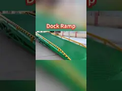 휴대용 중량 로딩 램프 10m 10t 화물을 위한 철강 설계