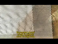 Couche en poudre de métal perforé à maillage métallique étendu épaisseur 0,5 mm-8,0 mm