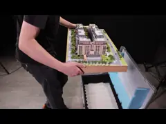 Video of the Unboxing and Installation Operation of the Architectural Model