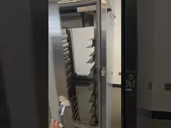 China 15-Tray Vertical Electric Warming Showcase Cabinet - Stainless Steel Commercial Food Display Unit with Adjustable Temperature Control for sale