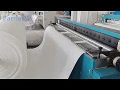 China Electrostatic Protection Polyester Spunbonded Nonwoven Filtration Material for sale