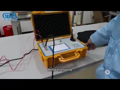 ZXBLQ-I intelligent Single Phase Zinc Oxide Lightning Arrester Test Equipment