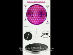 Cina UFO di agricoltura commerciale a spettro completo LED Grow Light 50W con 250pcs Epistar Led Chips Voltaggio DC12V in vendita