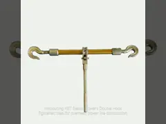 Double Hook Tightener Hook And Hook Turnbuckle 368mm-550mm