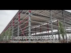 China Industrial Galvanised Structural Steel Frame Construction , Pre Engineered Building Construction for sale