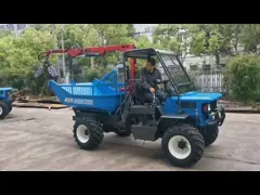 China Agriculture Palm Oil Tractor 280MM Multipurpose Four Wheel Drive Tractor for sale