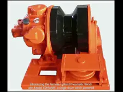 Remote Control Pneumatic Winch With Model JQH-5×48Y