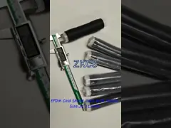 China Ultraviolet Aging And Weather Resistance EPDM Cold Shrink Tube For Network Cables for sale