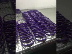 China Customized NFC Festival Wristband Fabric 13.56MHz RFID Access Control Wristbands for sale
