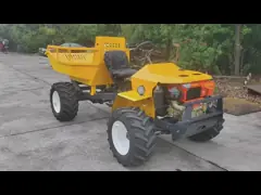 11L Palm Oil Tractor 4*4 Wheel Drive With 240-1340rpm PTO Speed With Standard Dumper