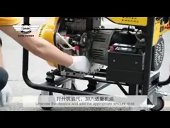 8KW 8.5KW 9KW Open Frame Gasoline Generator EPA Whole House Gasoline Generator