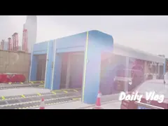Kolon double conveyor tunnel car washing machine completed installation！