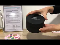 Raffinierte Verpackung Rundkasten für Uhren Anzeige Leichtgewicht