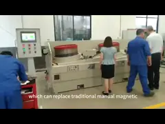 Eddy current online inspection spring wire video